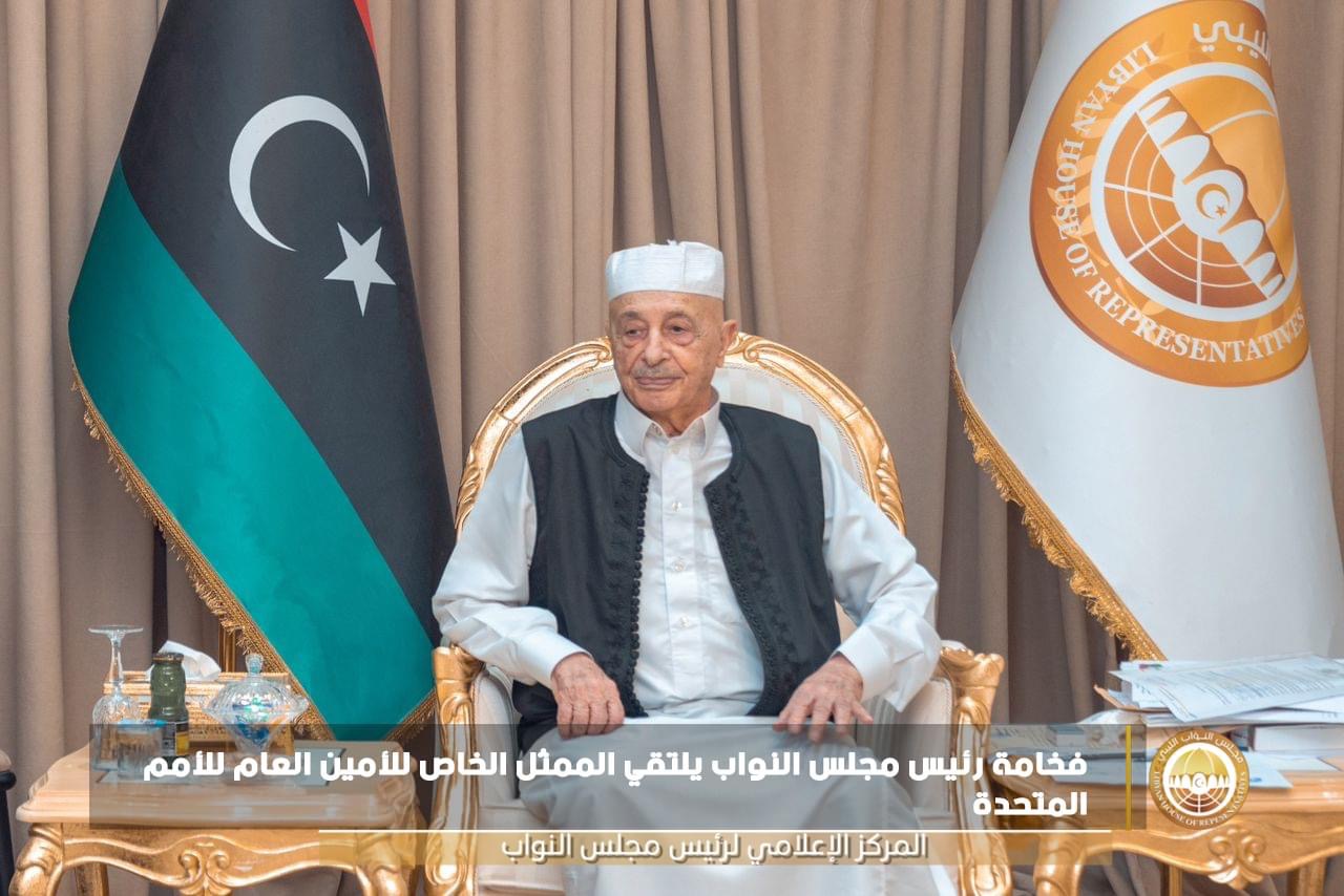 المستشار صالح يؤكد لـ باتيلي ضرورة تشكيل حكومة موحدة في البلاد مهمتها